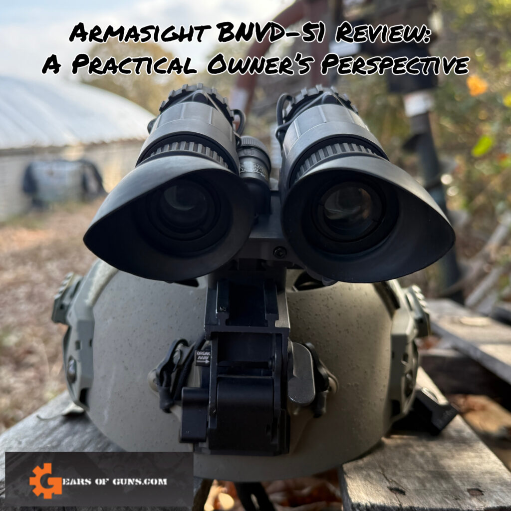 Armasight BNVD-51 NVG Review - Gears of Guns